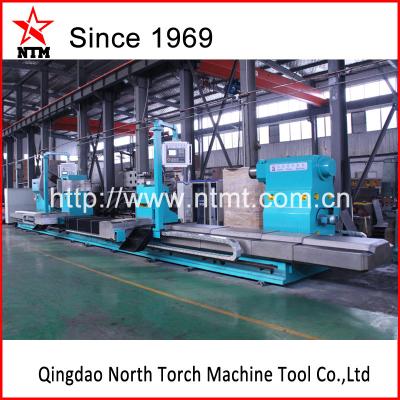 China Heavy Duty Horizontal Metal Lathe 5000mm Swing CNC Turning Machine with PLC for sale