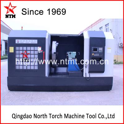 China Heavy Duty Facing CNC Lathe Machine CK64125 with Boring Bar 1250mm Swing for sale