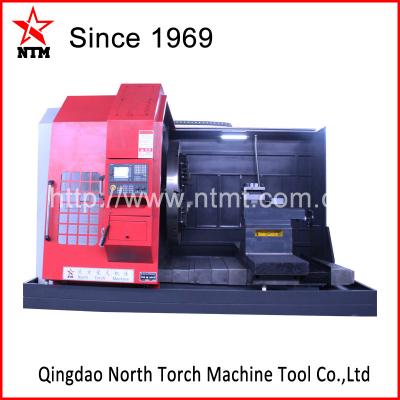 China 500mm Workpiece Large Span 4 Vertical Turret Facing Lathe for sale