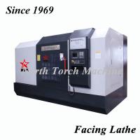 China CNC Horizontal Facing Lathe CK64250 3T Workpiece 22kW Heavy Duty Flange Turning for sale