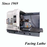 China Tyre Mold HDPE Flange Turning Horizontal Lathe Machine for sale