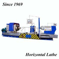 China Heavy Duty Horizontal Lathe Machine 40T for Graphite Electrode Tapping Threading Shaft Turning for sale