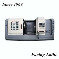 China CNC Horizontal Facing Lathe Machine CK64125 1250mm Swing for Heavy Duty Flange Turning for sale