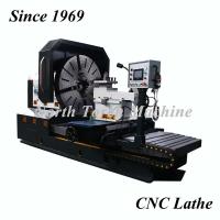 China Steel Flange Horizontal Facing CNC Lathe Machine for sale