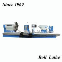 China Heavy Horizontal Roll Turning CNC Lathe For Casting Roller Cylinder Shaft for sale