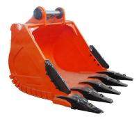 China High Strength Steel Digging Bucket With Bolt On Hinge For Excavators Reinforced for sale