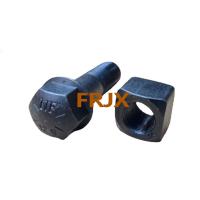 China Strength Cold Formed Bulldozer Track Bolts with Zinc Finish and Forging Casting Technology for sale