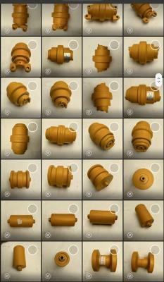 China Excavator support wheels, load-bearing wheels, and roller wheels for sale