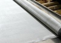 China 60X60 316 Stainless Steel Wire Mesh , 0.13mm 0.15mm Plain Weave Wire Cloth for sale
