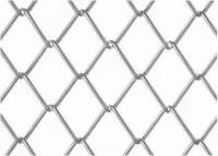 China Hot Dipped Galvanized Chain Link Fence Mesh 2.0-4.8mm  For Sport Field for sale