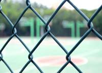 China Black PVC Coated Chain Link Mesh Fence 1mm-7mm Wire Diameter Waterproof for sale