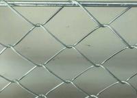China Aluminum Chain Link Fence Fabric Waterproof 50x50 Mesh White Color for sale