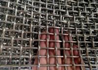 China SS304 Plain Crimped Wire Mesh Fence Carbon Steel Mining Screen Mesh for sale