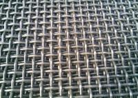 China SS304 Plain Crimped Wire Mesh Fence Carbon Steel Mining Screen Mesh for sale