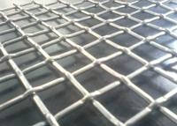 China Lock Crimped Wire Mesh Carbon Steel Surface Untreatment Wear Resistance for sale