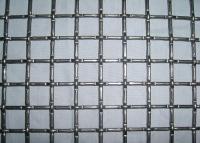 China Lock Crimped Wire Mesh Carbon Steel Surface Untreatment Wear Resistance for sale