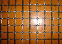 China Lock Crimped Wire Mesh Carbon Steel Surface Untreatment Wear Resistance for sale