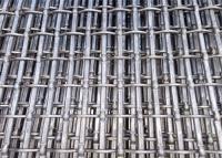 China Flat Top Decorative Woven Wire Mesh 10m - 30m Roll Length Color Customized for sale