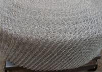 China Stainless Steel Knitted Wire Mesh 0.10mm -0.45mm Wire Diameter for sale