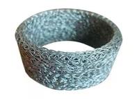 China Compressed Knitted Wire Mesh Multifunctional Flatten Type / Ginning Type for sale