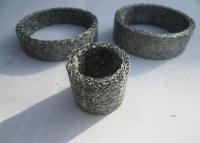 China Compressed Knitted Wire Mesh Multifunctional Flatten Type / Ginning Type for sale