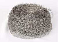 China Aluminum Knitted Wire Mesh Tube 50mm 100mm Roll Width for Filters for sale