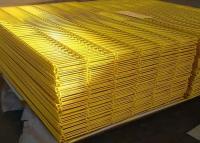 China PVC Coated Welded Wire Mesh Panel Long Hole 2.0 - 4.0mm Wire Gauge for sale