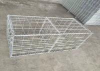 China Gabion 10 Gauge Welded Wire Mesh 2 X 2 Rectangle Hole PVC Coated for sale