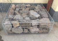 China Gabion 10 Gauge Welded Wire Mesh 2 X 2 Rectangle Hole PVC Coated for sale