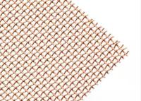 China Square Hole Brass Window Screen / 0.15-0.5mm Copper Insect Screen for sale
