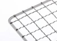 China 304 Intermediate Crimped Wire Mesh Galvanized For Barbecue Grill for sale