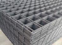 China Low Carbon Steel Wire Mesh Panels , 2-6m Length Welded Steel Fence Panels for sale