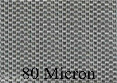 China Dutch Weave Stainless Steel Wire Mesh Filter Cloth 80 Micron 24x110 for sale