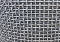 China 0.5-12mm Carbon Steel Wire Mesh , Crimped Metal Sieve Mesh for sale