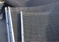 China 65mn Steel Crimped Wire Mesh Square Hole Length Customized For Sieving for sale