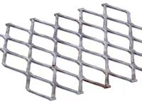 China Flattened Galvanized Expanded Metal Sheet , Expanded Metal Screen Mesh for sale