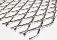 China Flattened Galvanized Expanded Metal Sheet , Expanded Metal Screen Mesh for sale