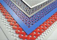 China Decorative Perforated Metal Mesh Sheets 1m / 1.22m Width For Space Dividers for sale