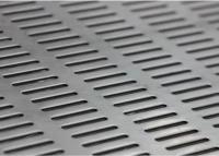 China Slotted Hole Aluminum Perforated Sheet Metal Panels 0.5-8mm Thickness for sale