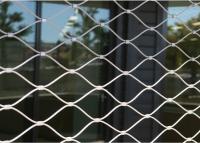 China Silver Stainless Steel Ferrule Rope Mesh For Protection Free Sample for sale