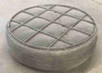 China 316L Stainless Steel Demister Pad / Rope Mesh For Gas Liquid Separation for sale