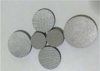 China Wear Resistance Stainless Steel Sintered Wire Mesh Filters ISO9001 Approved for sale