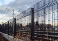 China Anti Climb Clear View Fence , 4mm Attractive Security Fencing for sale