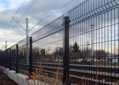 China Anti Climb Clear View Fence , 4mm Attractive Security Fencing for sale