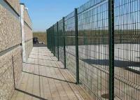 China Anti Climb Clear View Fence , 4mm Attractive Security Fencing for sale