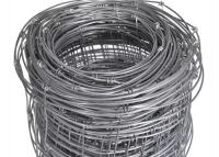 China Protection Electro Galvanized Steel Cattle Fence , Deer / Grassland Wire Fence for sale