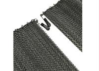 China 1.5mm Architectural Metal Mesh Acid Resistant Fireplace Mesh Screen Curtain for sale