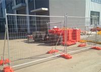 China 4mm Temporary Fence Panels , 2100mm Height Rectangle Wire Mesh for sale