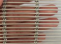 China 10m Woven Architectural Metal Mesh  / Decorative Mesh Curtain For Construction for sale