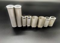 China Rimmed 2mm 635mesh Stainless Steel Wire Mesh Tube Cylinder Filters for sale